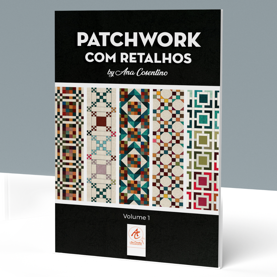 Livro Patchwork Com Retalhos - Ana Cosentino