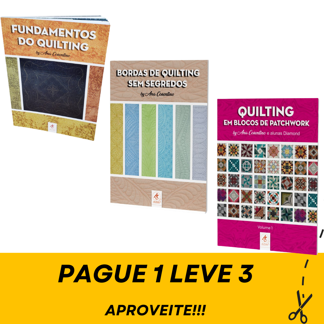 Combo 3 Livros Ana Cosentino: Pague 1 Leve 3 (C1)
